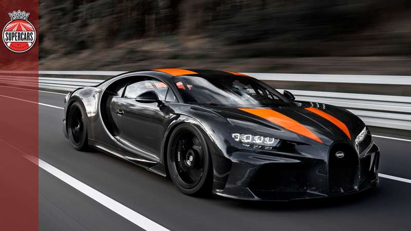 jacked up bugatti