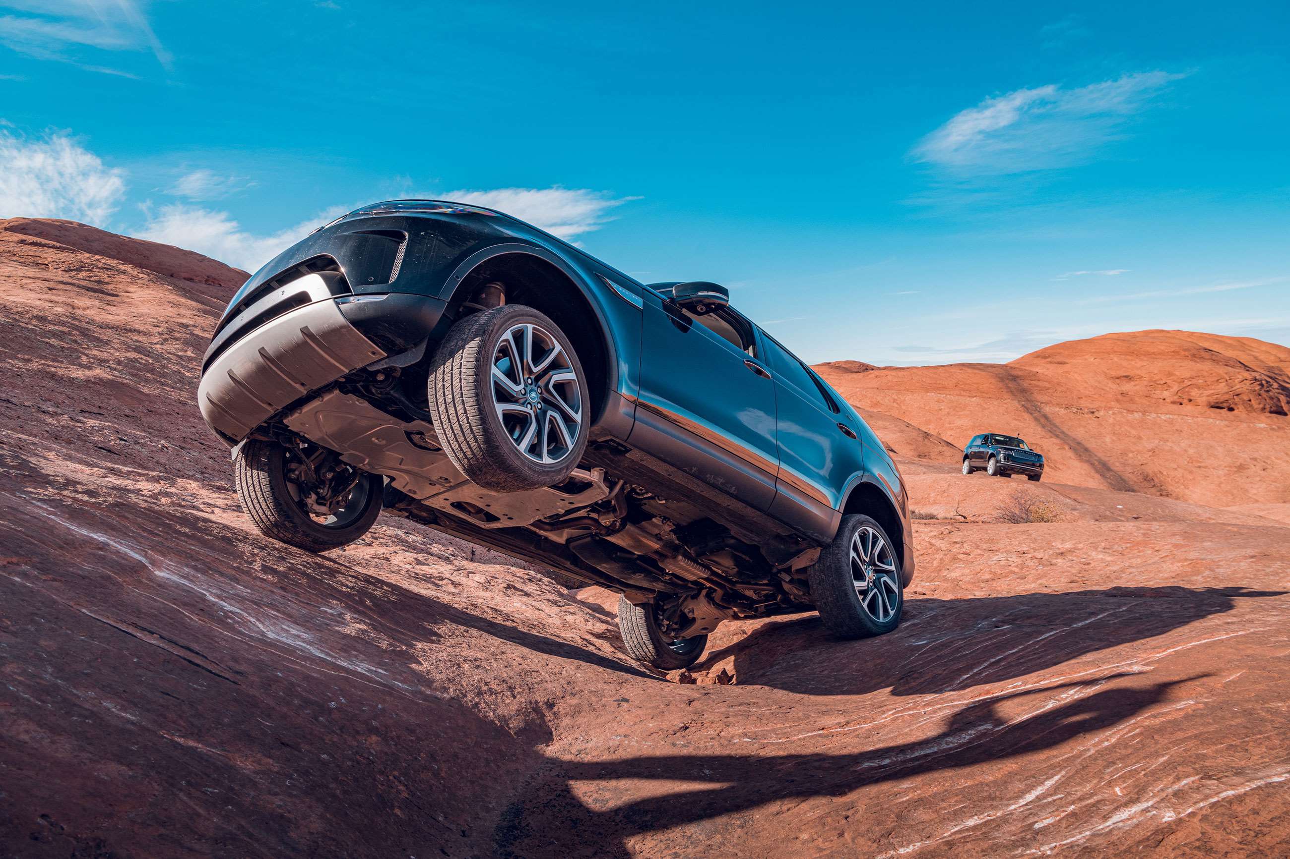 Exploring the Moab Desert in a 500bhp Range Rover Sport