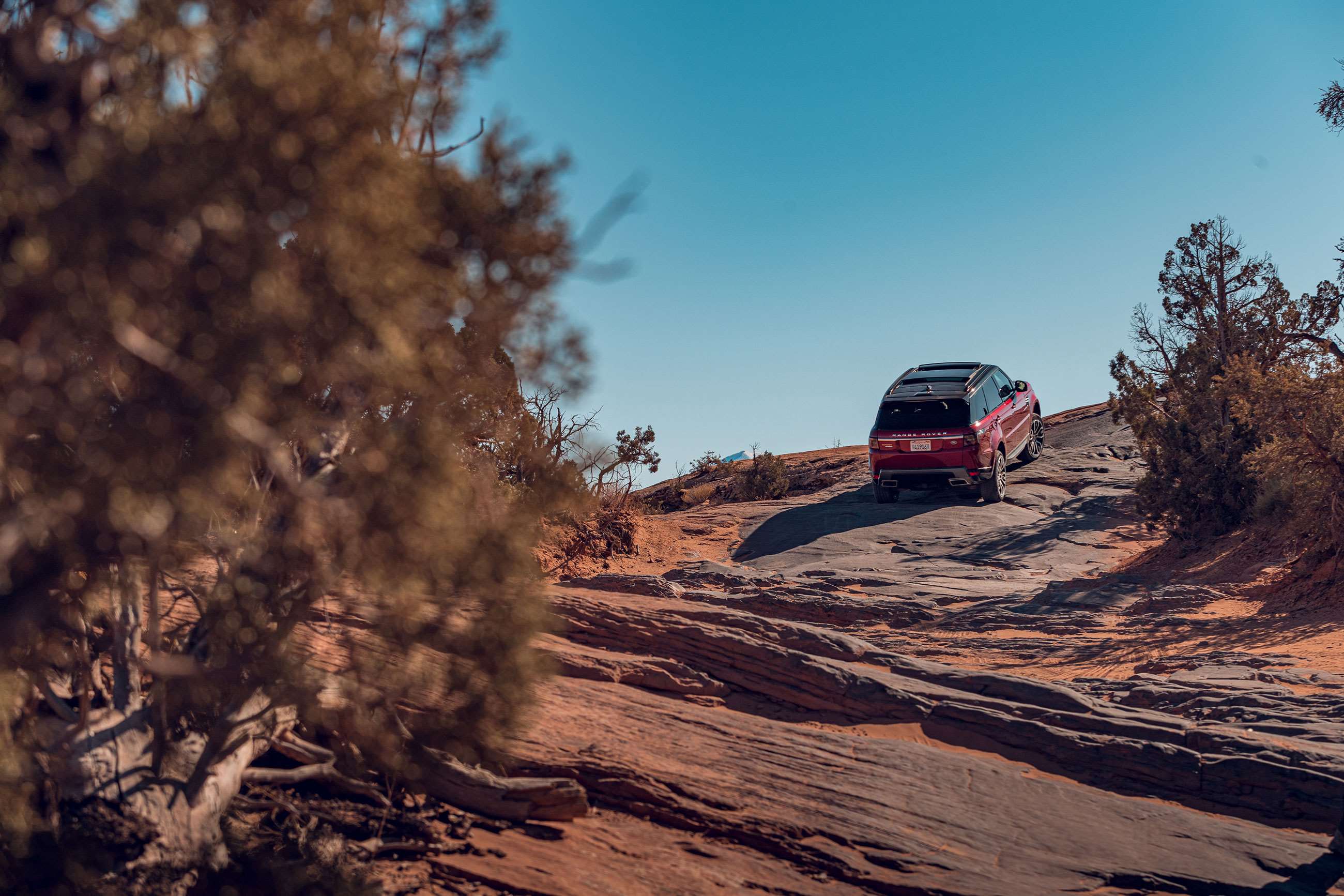 Exploring the Moab Desert in a 500bhp Range Rover Sport