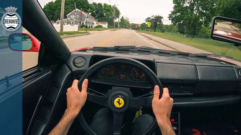 Video: The closest you''ll get to driving a Ferrari Testarossa | GRR