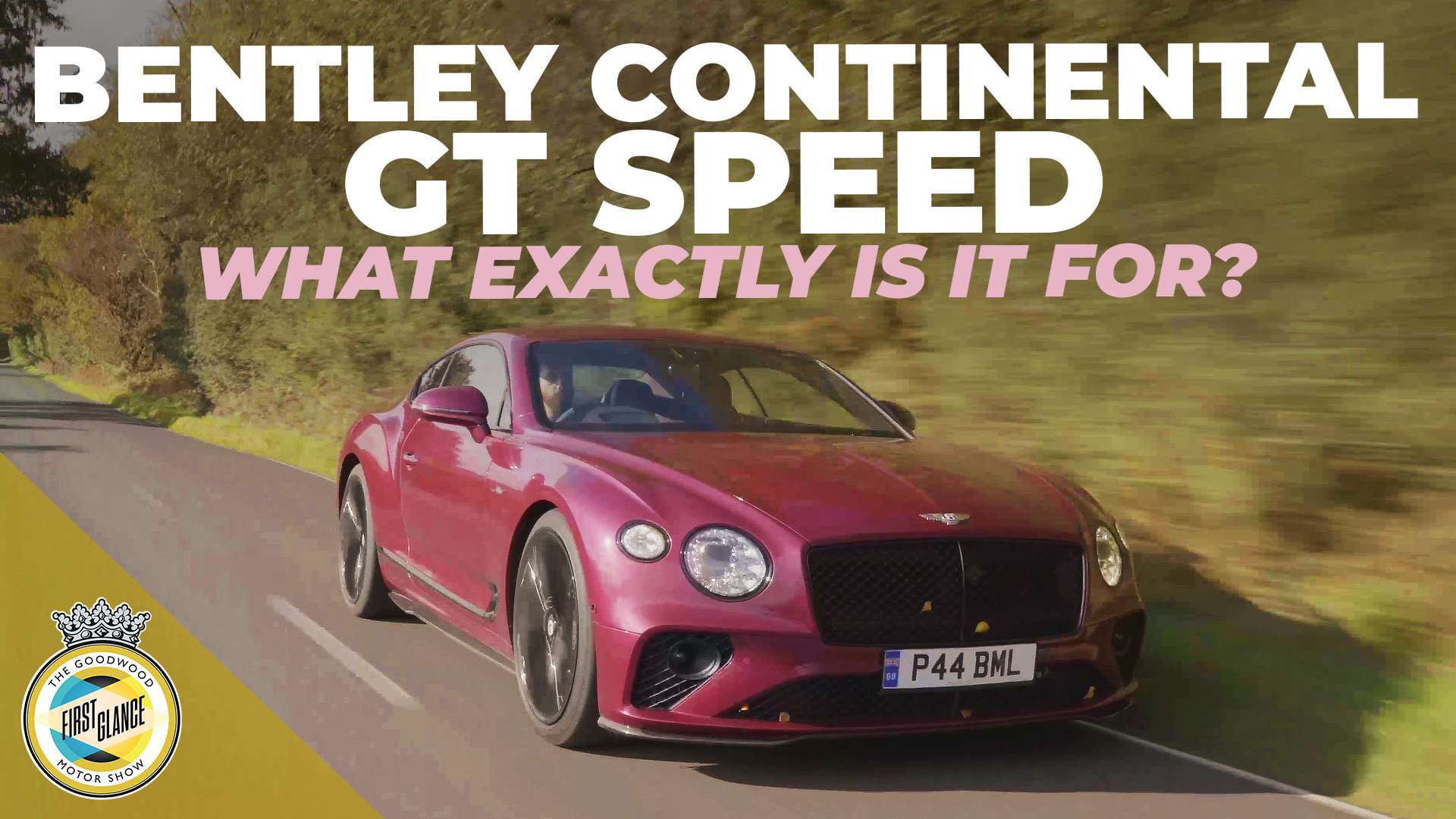 [Video] Bentley Continental GT Speed review | GRR