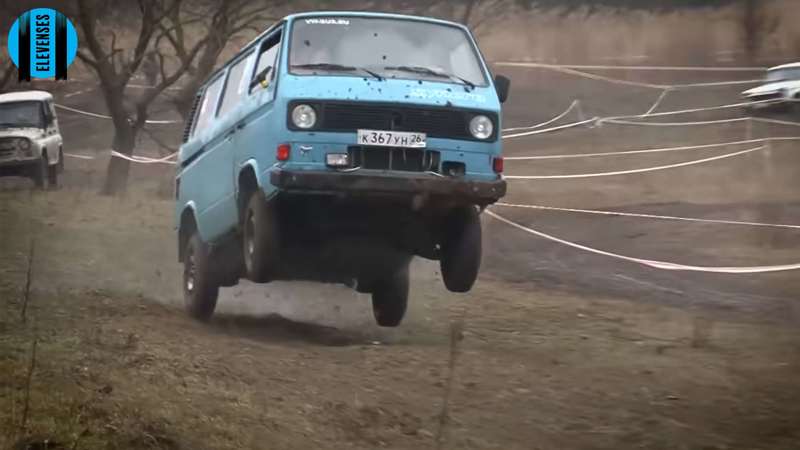 [Video] Off-road racing in a VW van | GRR