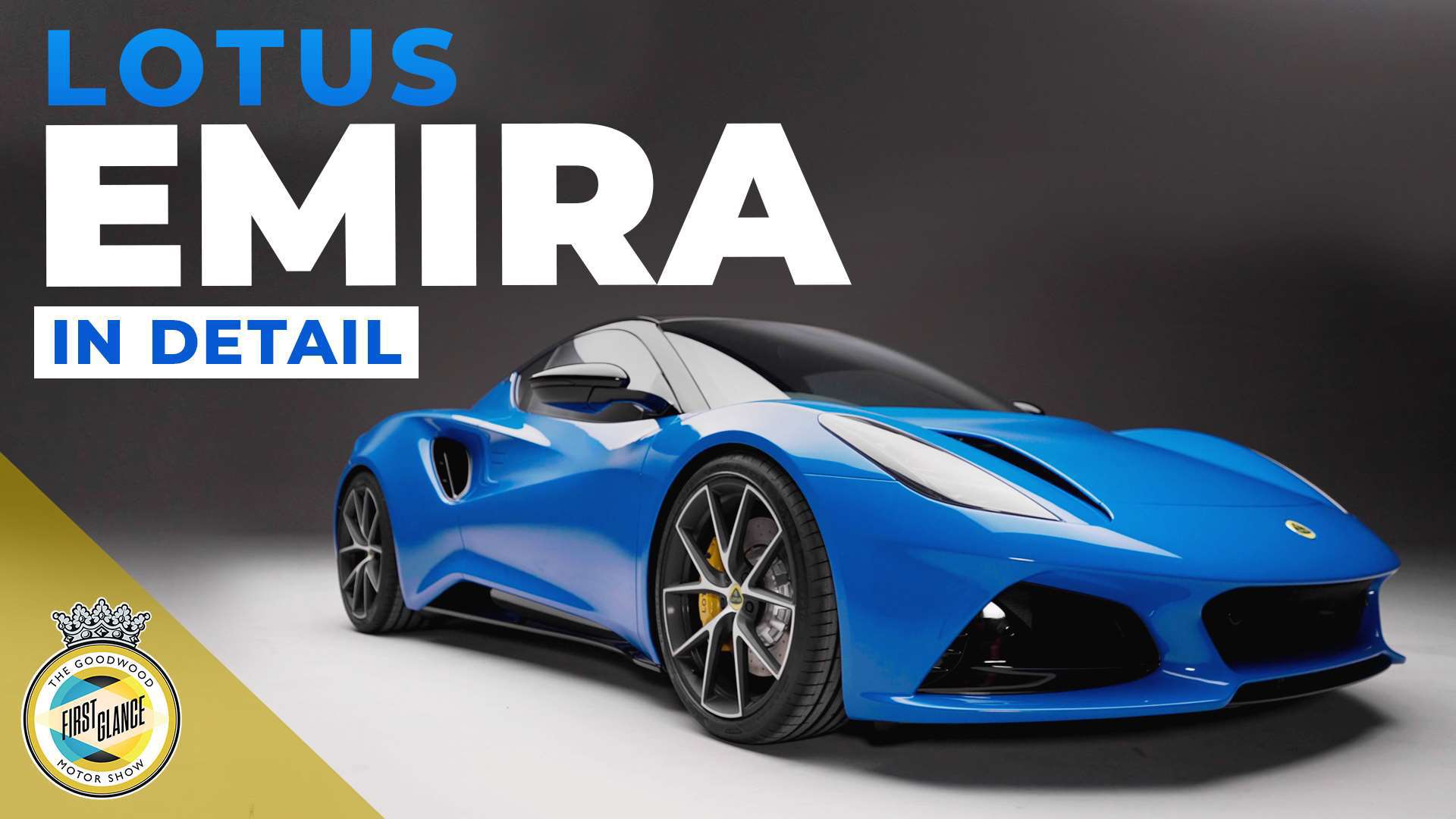 [Video] Lotus Emira in-depth first look | GRR