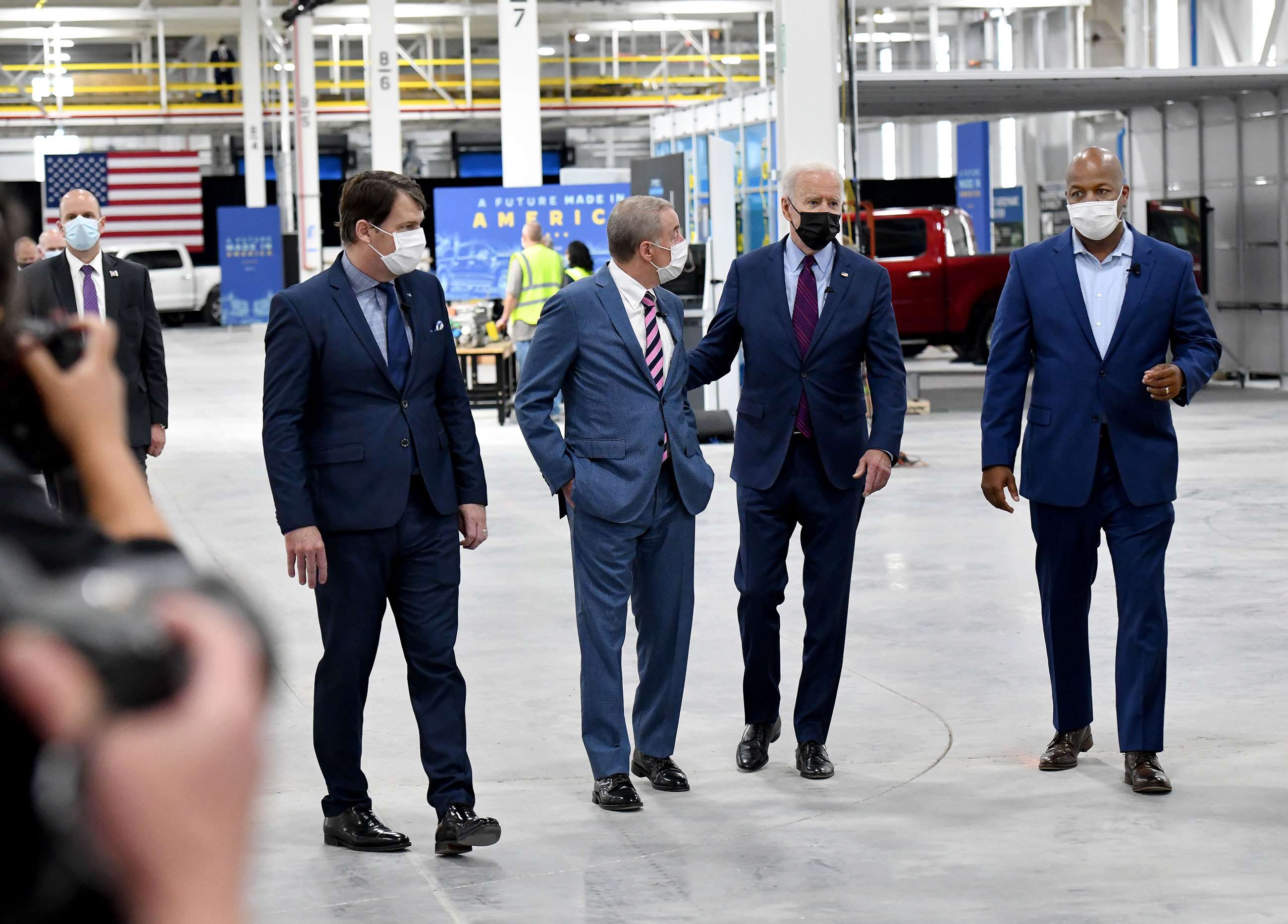 President Biden took the F-150 Lightning for a joyride | GRR