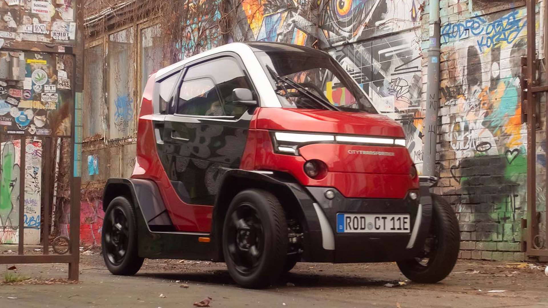 City Transformer CT-1 is a shapeshifting EV with Lambo doors | GRR