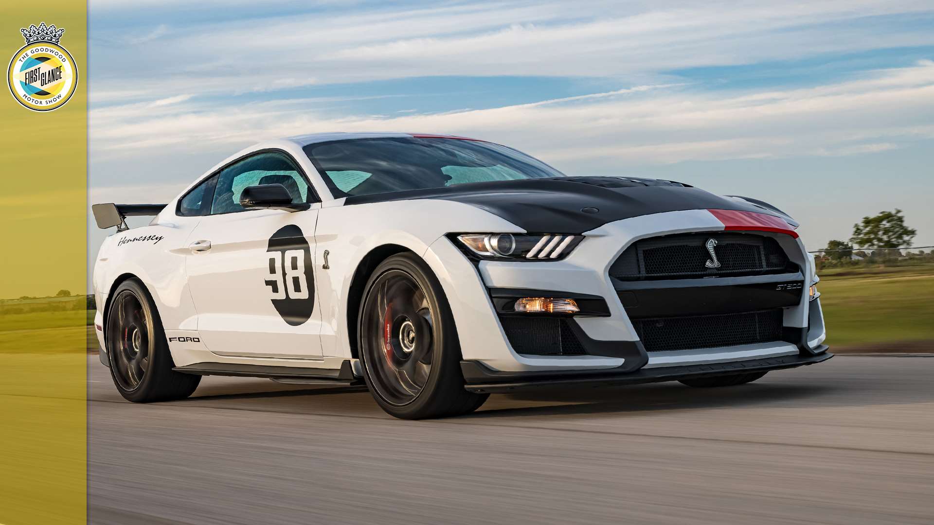 Goodbye tyres, hello Mustang Shelby GT500