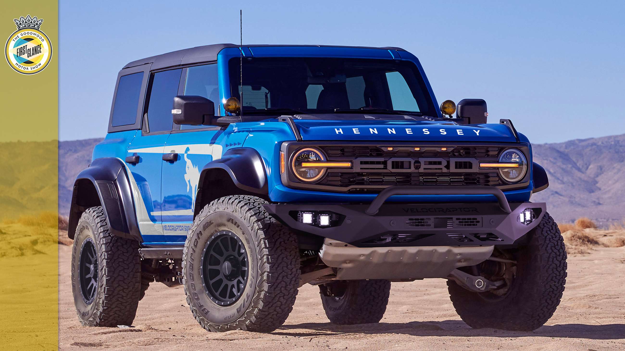 Hennessey VelociRaptor is a 560PS six-wheeled truck | GRR