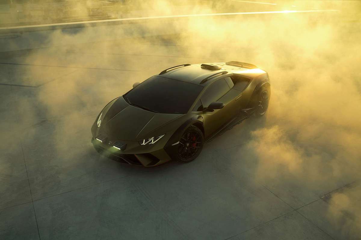Rally-spec Lamborghini Huracan Sterrato teased | GRR