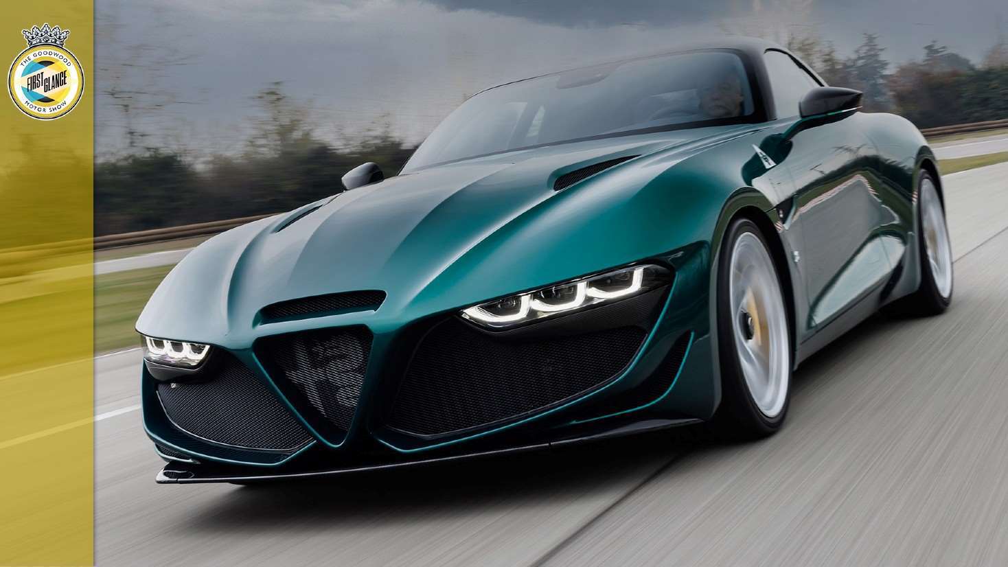 Gorgeous Zagato AGTZ Twintail is an A110 coach build | GRR