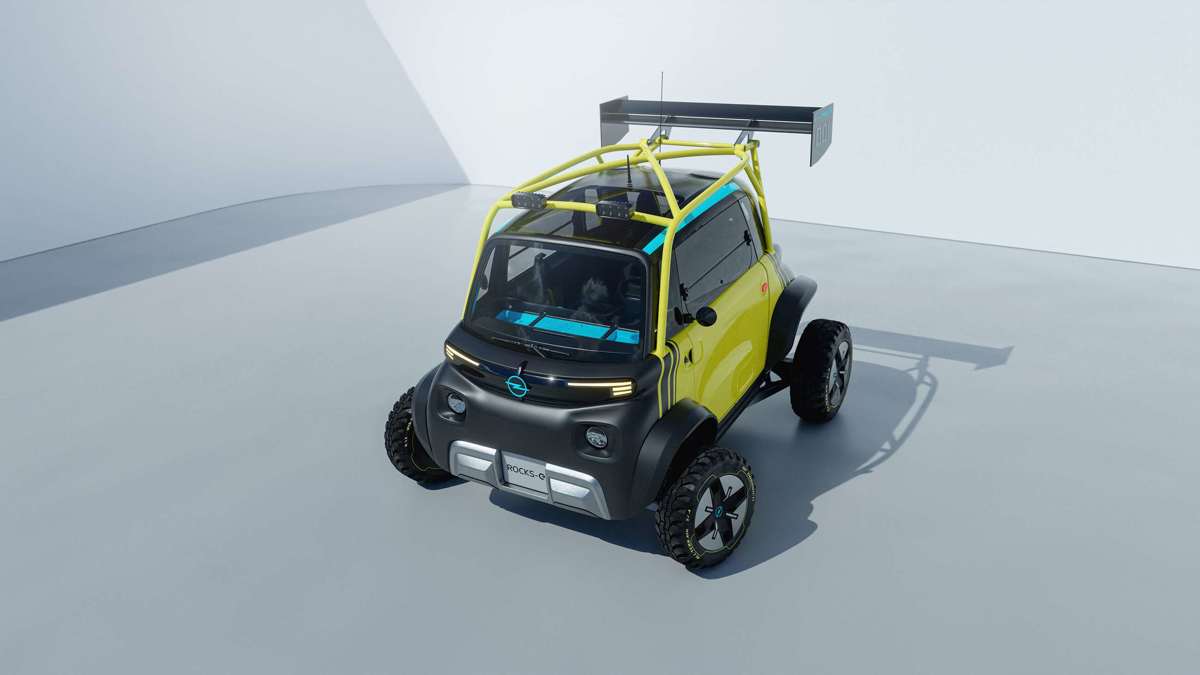 Wild Opel Rocks e-xtreme takes the Citroën Ami off-road | GRR