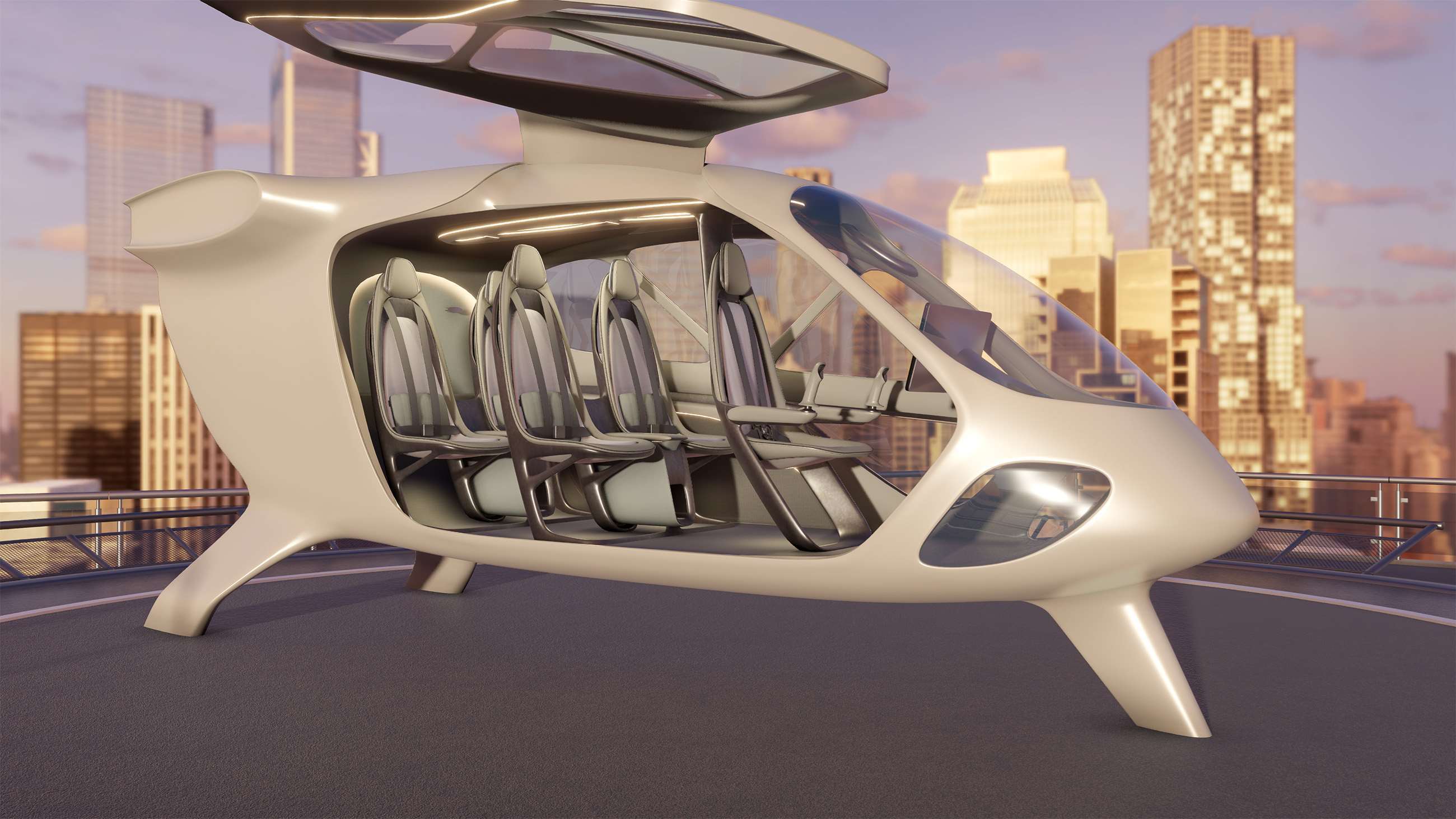 An intriguing first look at Hyundai’s eVTOL concept cabin | FOS Future Lab