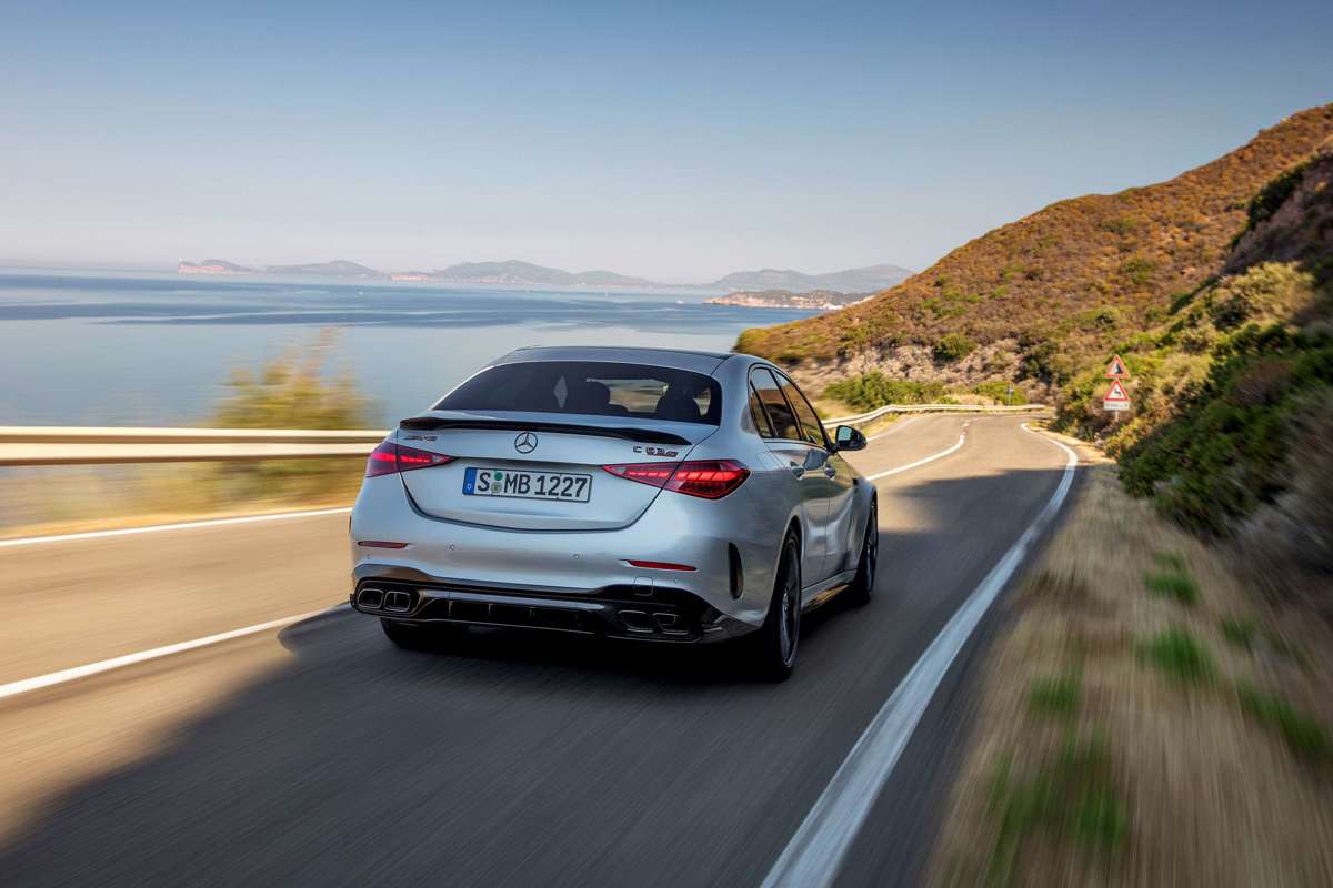 New Mercedes-AMG C63 ditches V8 for 680PS hybrid four-pot | GRR