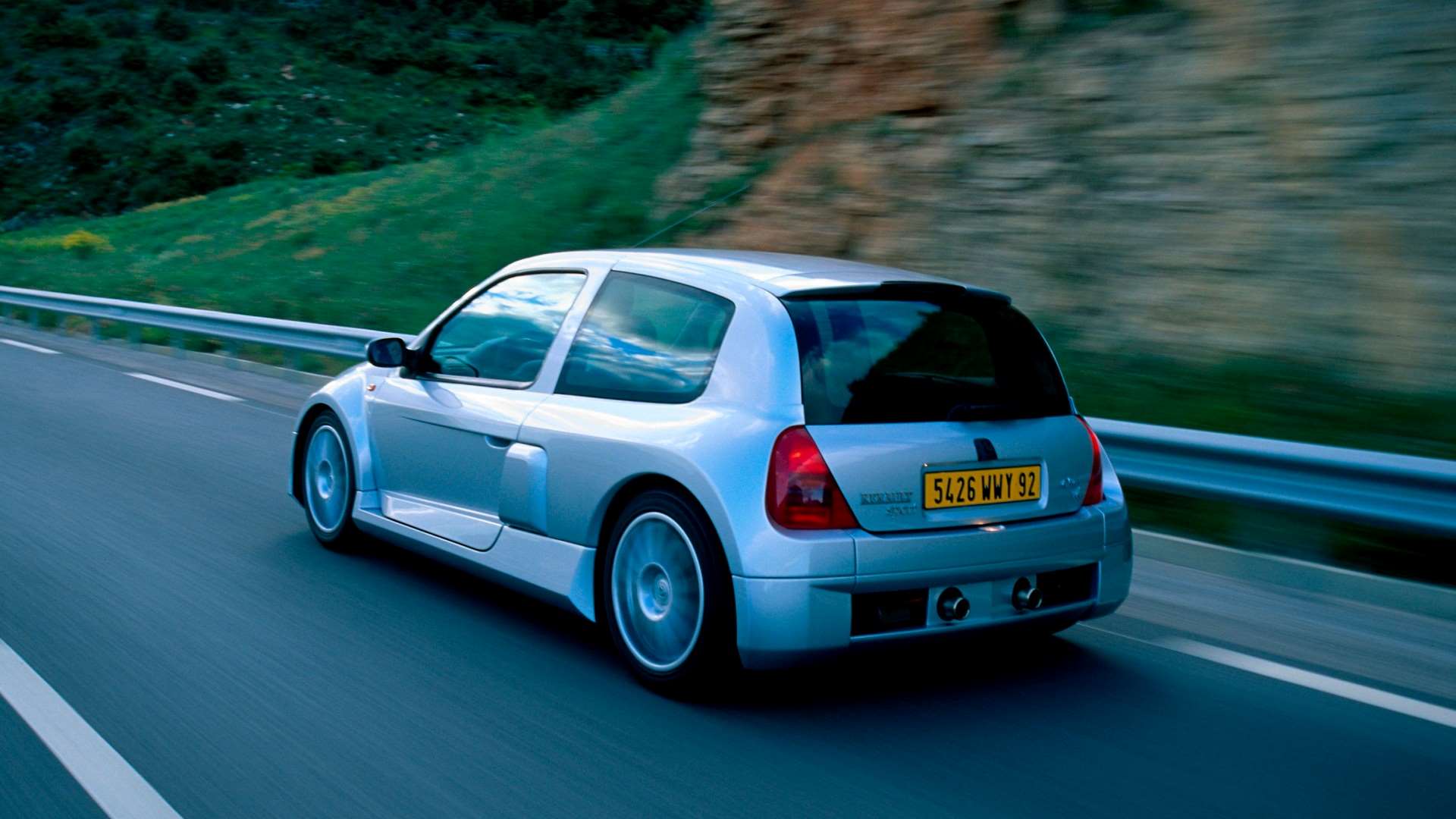 The Clio V6 is the scariest car I've ever driven | GRR