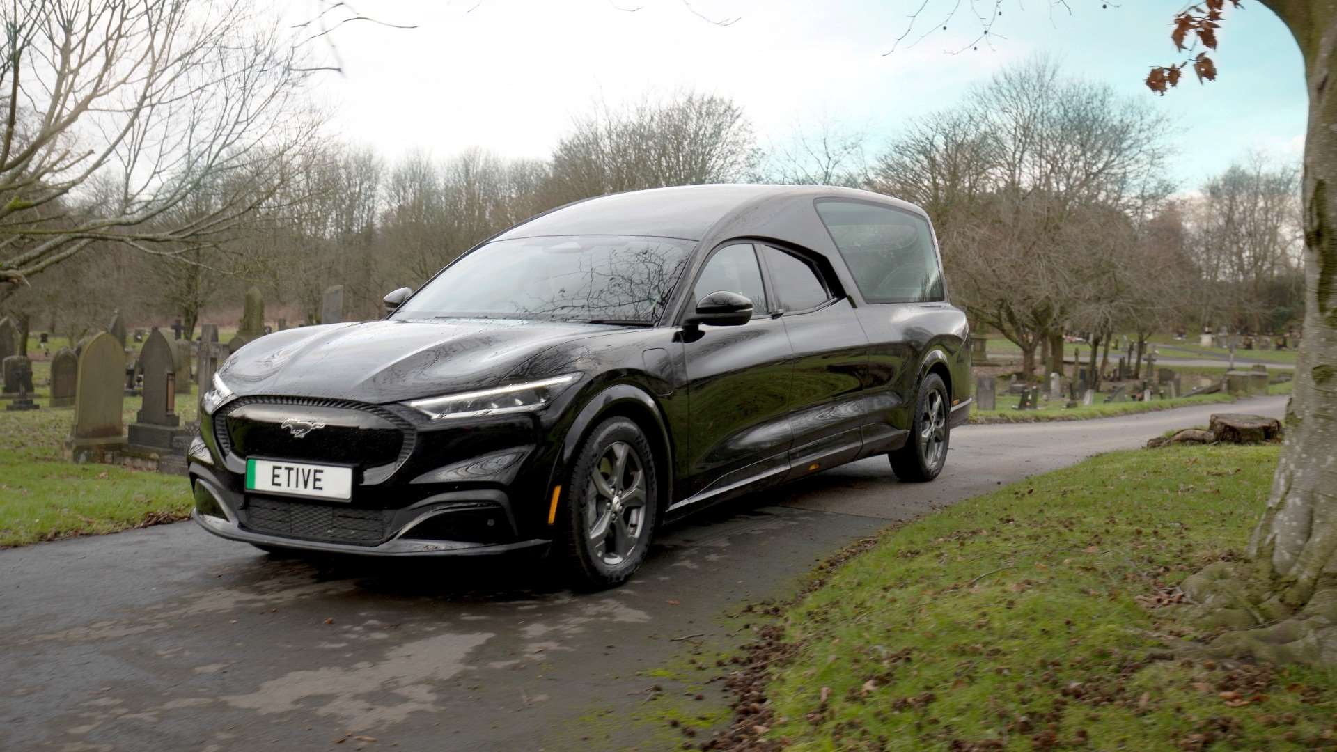 Someone's made a Ford Mustang Mach-E hearse | GRR