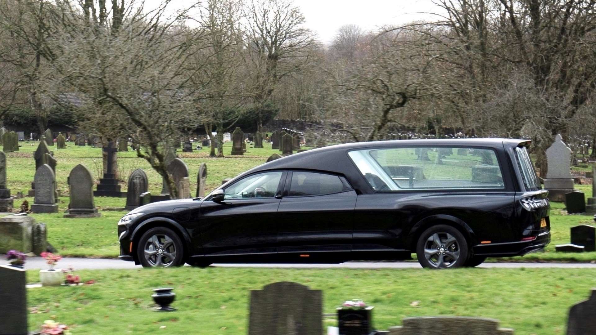 Someone's made a Ford Mustang Mach-E hearse | GRR