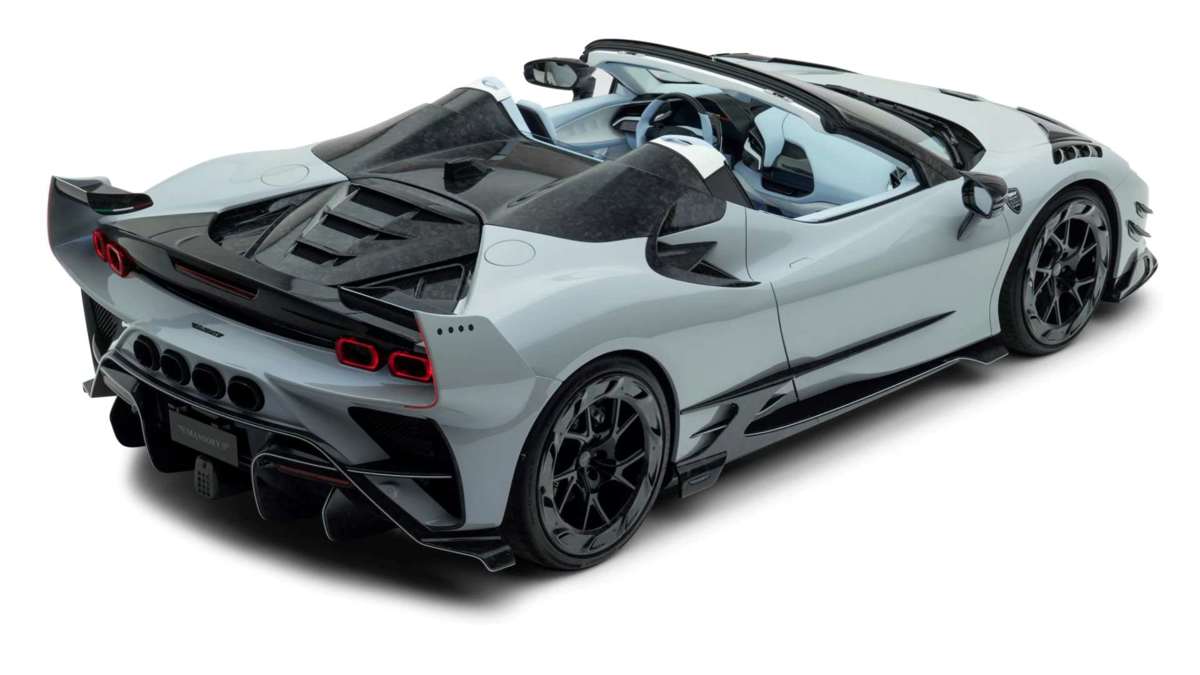 Mansory F9XX Tempesta Celeste is a modified Ferrari SF90 Spider | GRR
