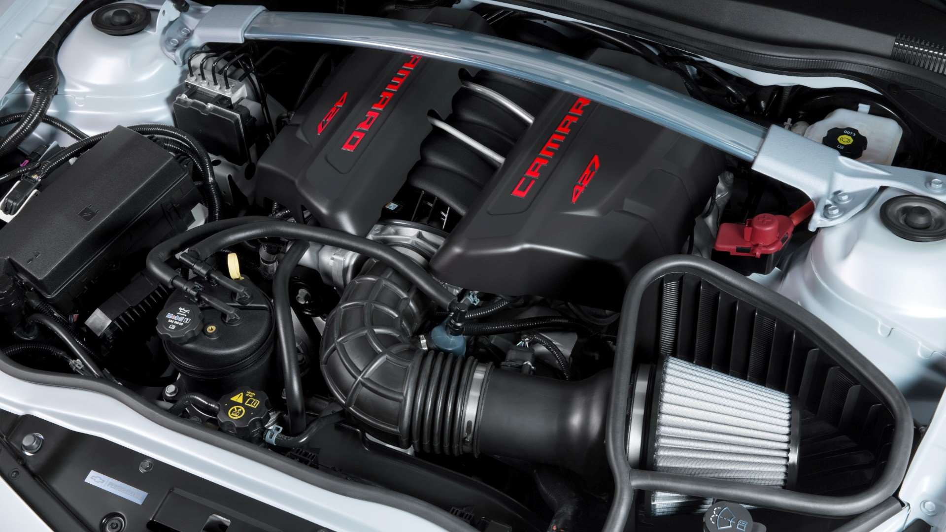 V8 Engine Bay