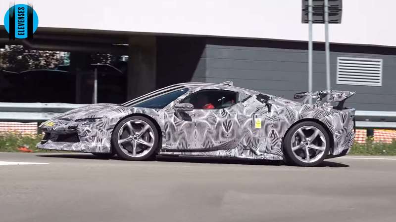 [Video] Ferrari SF90 Versione Speciale caught testing | GRR