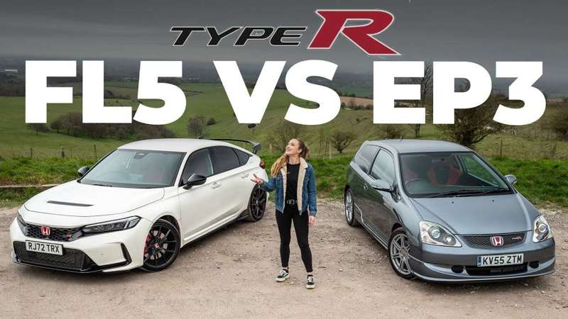 [Video] Honda Civic Type R EP3 vs FL5 | GRR