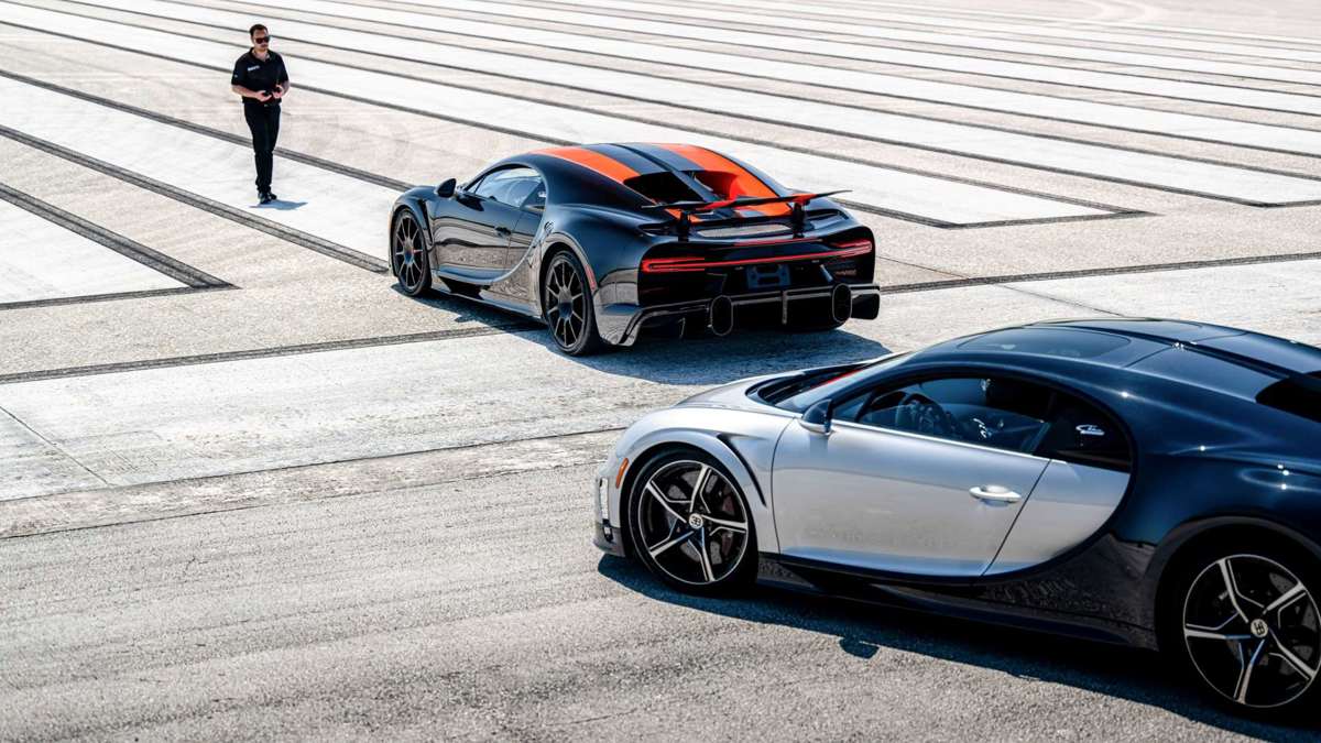 Bugatti customers chase 250mph at Kennedy Space Centre | GRR