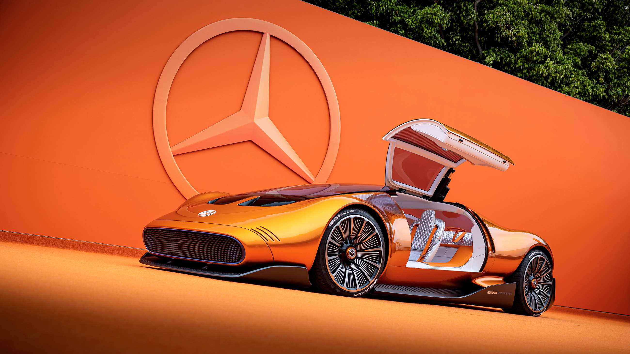 Mercedes’ Vision One-Eleven gullwing concept is a new C111 | GRR
