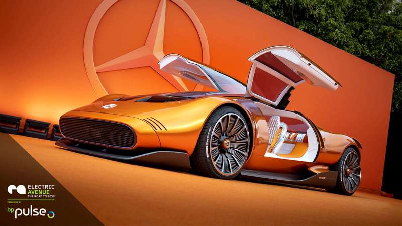Mercedes’ Vision One-Eleven gullwing concept is a new C111 | GRR