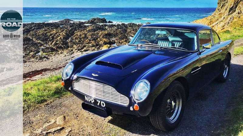 Driving a one-off Aston Martin DB5 V8 prototype | GRR