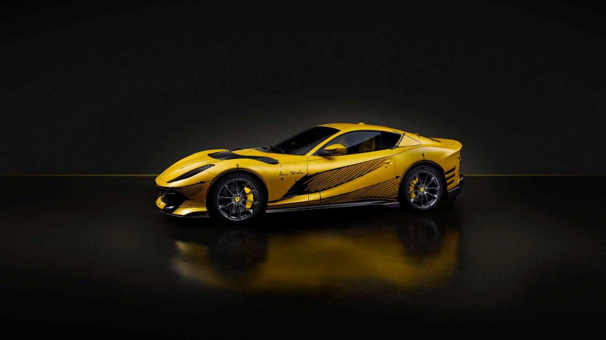 This one-off 812 Competizione is an 830PS Ferrari art car | GRR