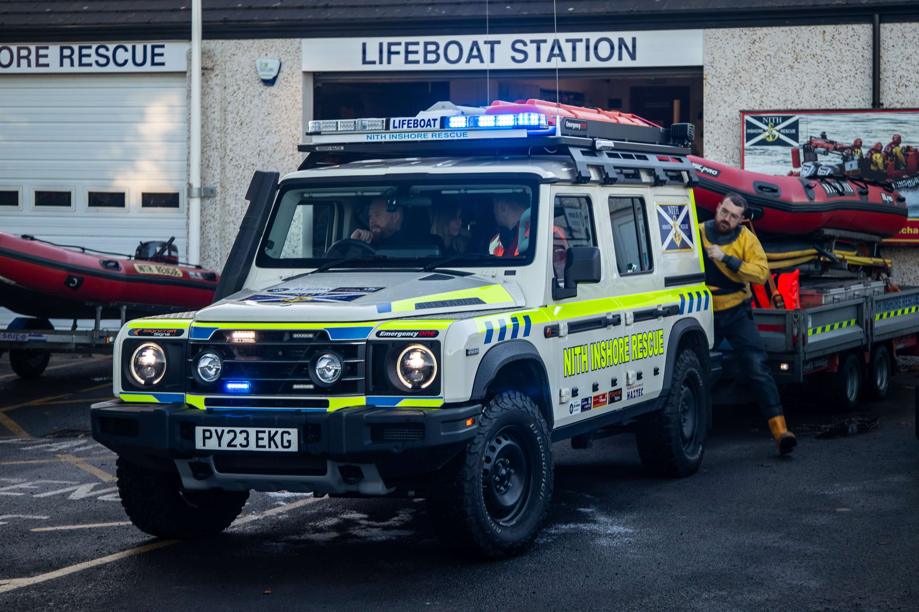 Ineos Grenadier serves as search and rescue vehicle | GRR