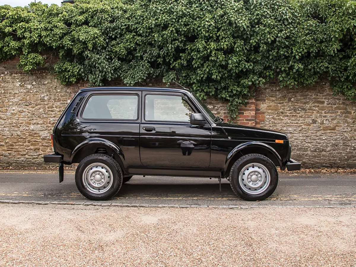 This brand-new Lada Niva is up for sale alongside Ferraris and Porsches ...