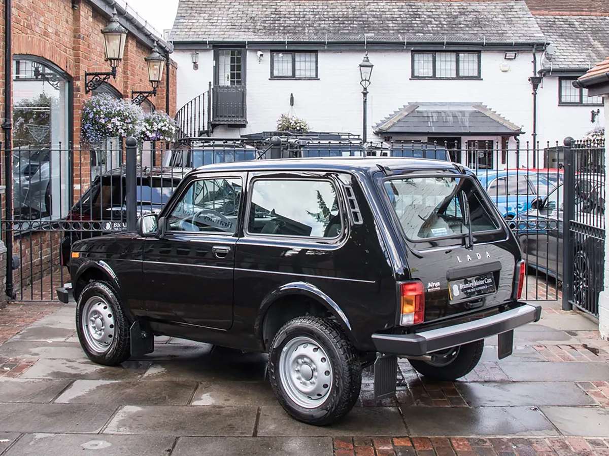 This brand-new Lada Niva is up for sale alongside Ferraris and Porsches ...