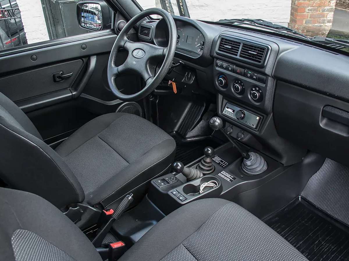 This brand-new Lada Niva is up for sale alongside Ferraris and Porsches ...