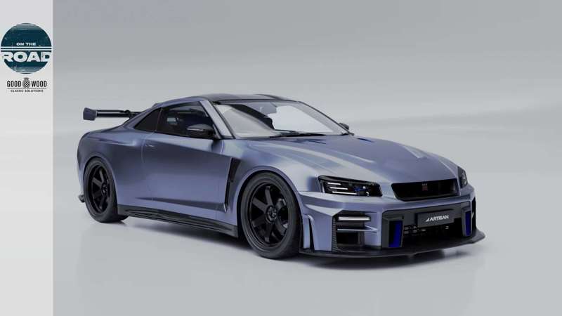 Nissan GT-R gets retro looks and over 1,000PS | GRR
