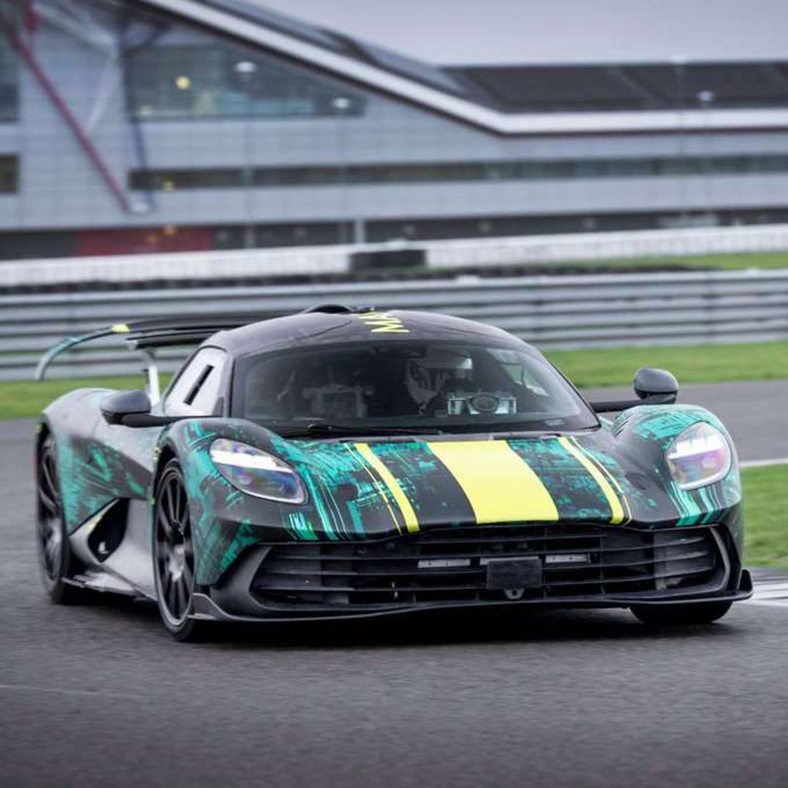 Aston Martin Valhalla emerges with new rear wing | GRR