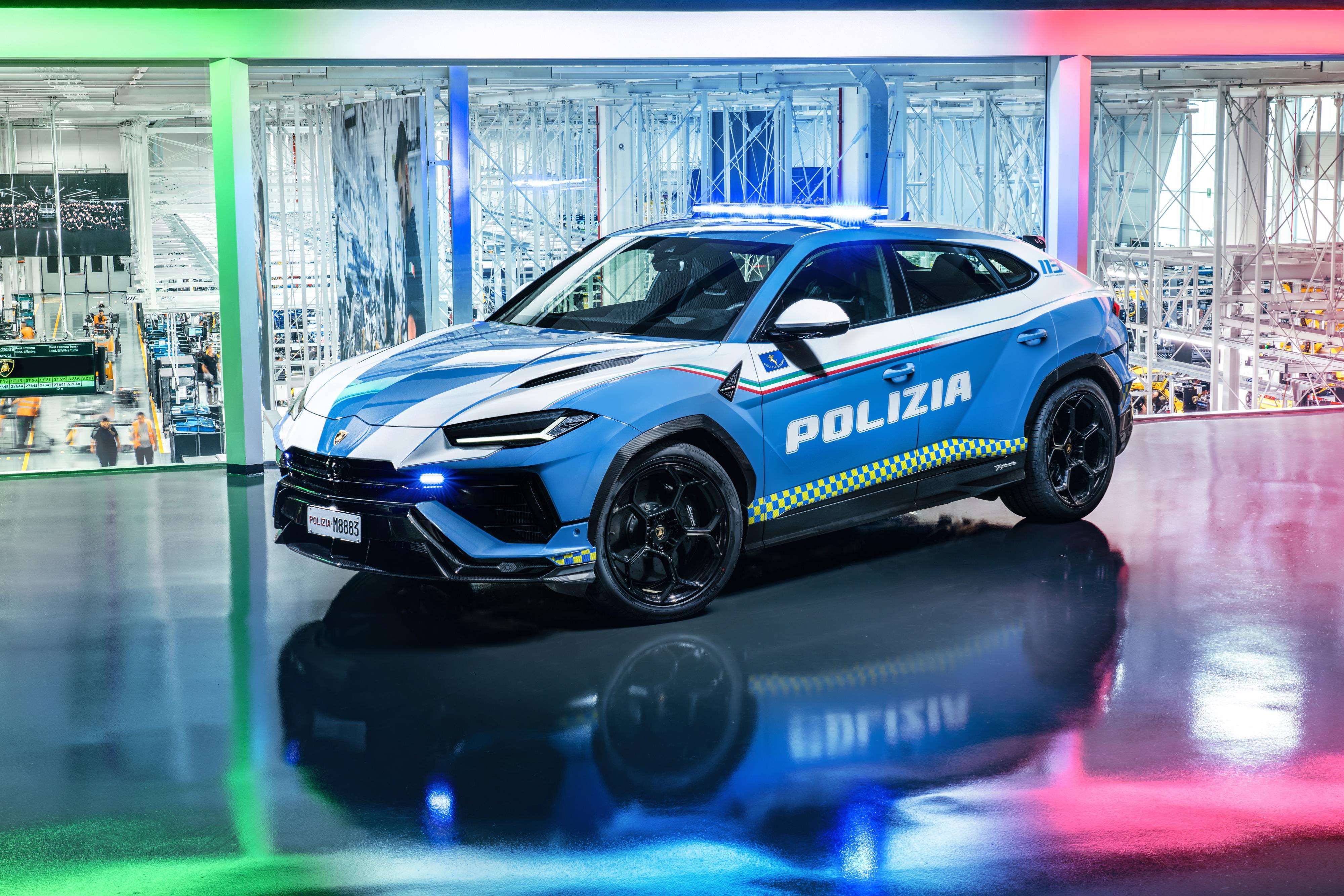 The Lamborghini Urus Performante police car is fast justice | GRR