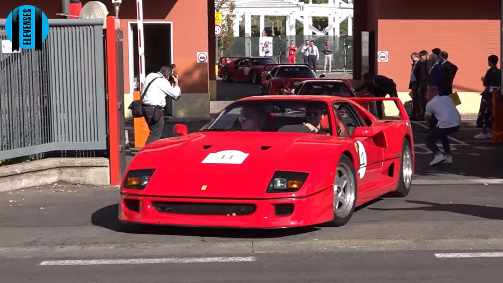 [Video] Ferrari F40 spits fire around Monza | GRR