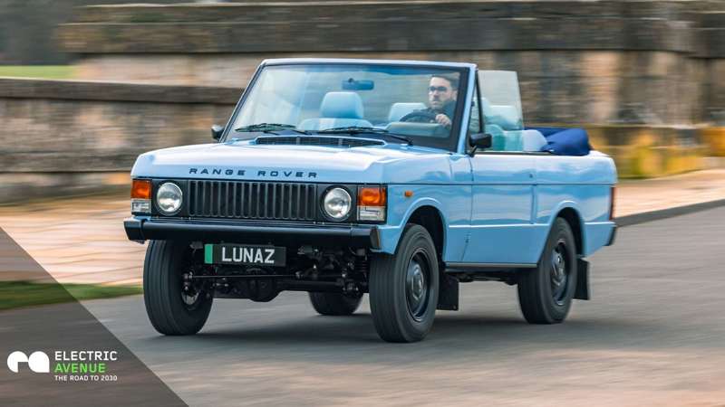 Classic Range Rover Safari gets Lunaz EV treatment