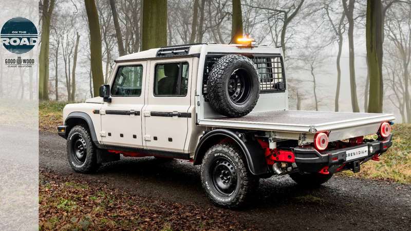 Ineos reveals Quartermaster Chassis Cab with DIY rear end | GRR