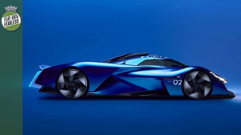 Alpine reveals 340PS hydrogen-powered sports prototype