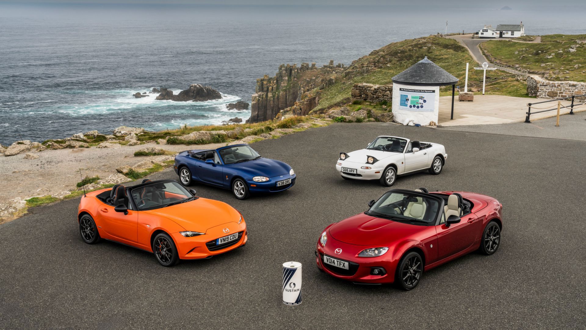 World first: Driving 1,000 miles from Land's End to John o' Groats on ...