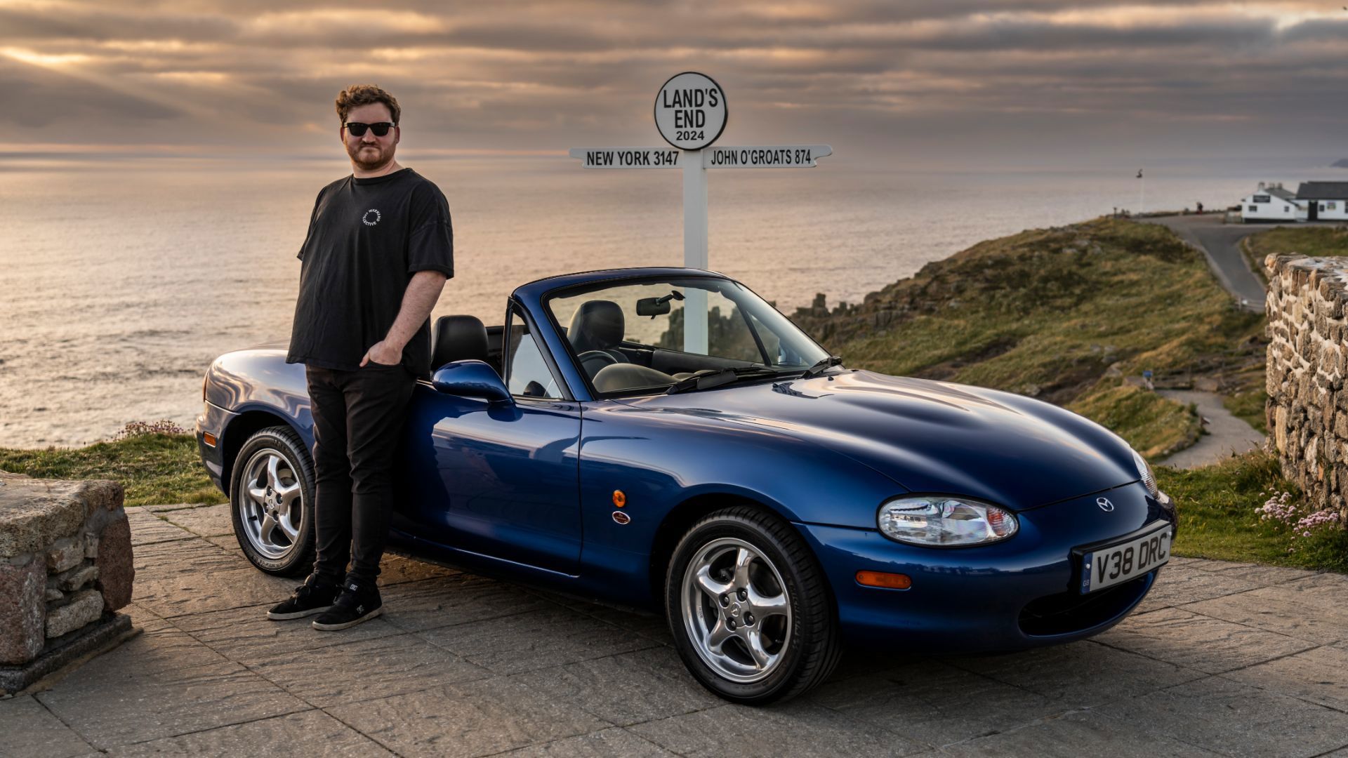 World first: Driving 1,000 miles from Land's End to John o' Groats on ...