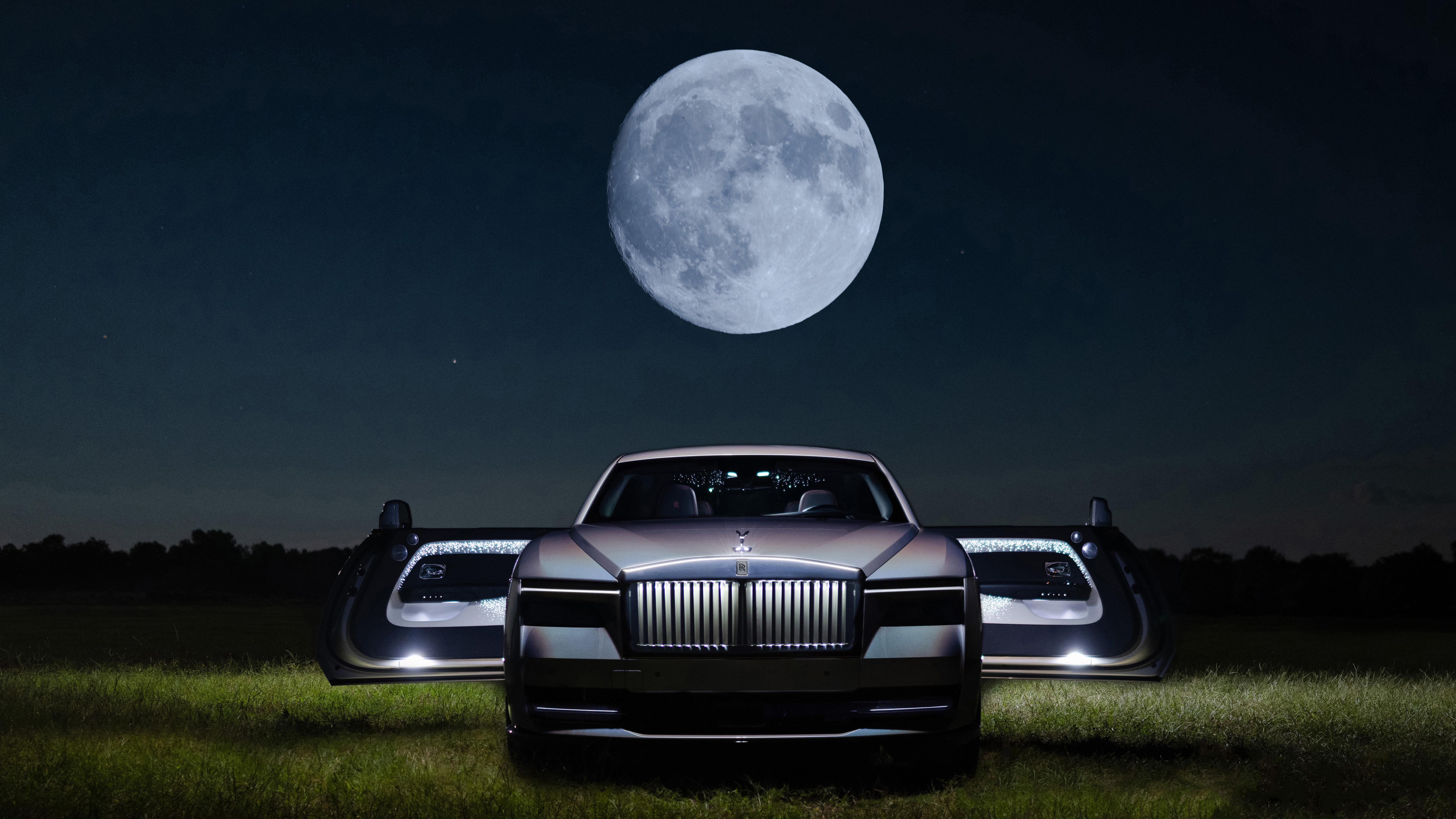Rolls-Royce Spectre Lunaflair is inspired by the lunar halo | GRR