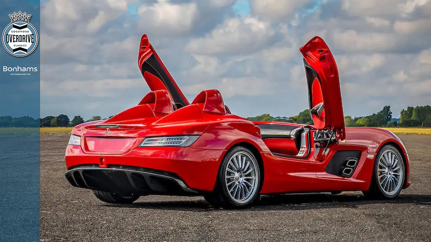 Mercedes-Benz SLR McLaren Stirling Moss leads Bonhams|Cars Zoute Sale | GRR