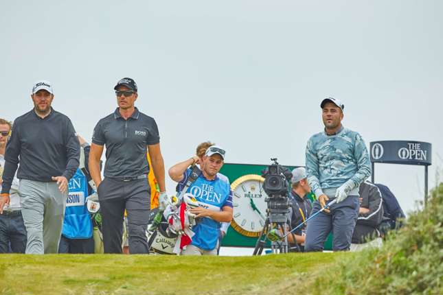 Goodwood - Toby Tree makes impressive Major debut at The Open Championship.